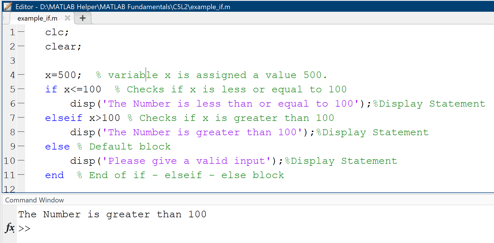 Execution In Matlab _ Terminate MATLAB program – NTBA